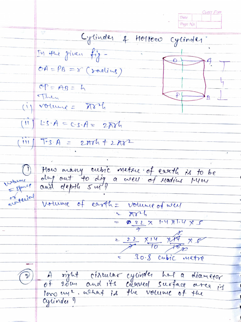CYLINDER | PDF