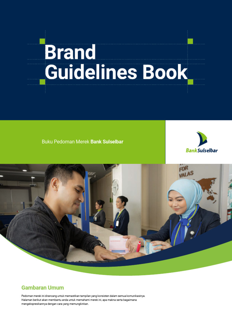 Bank Sulselbar Brandbook Layout Design | PDF