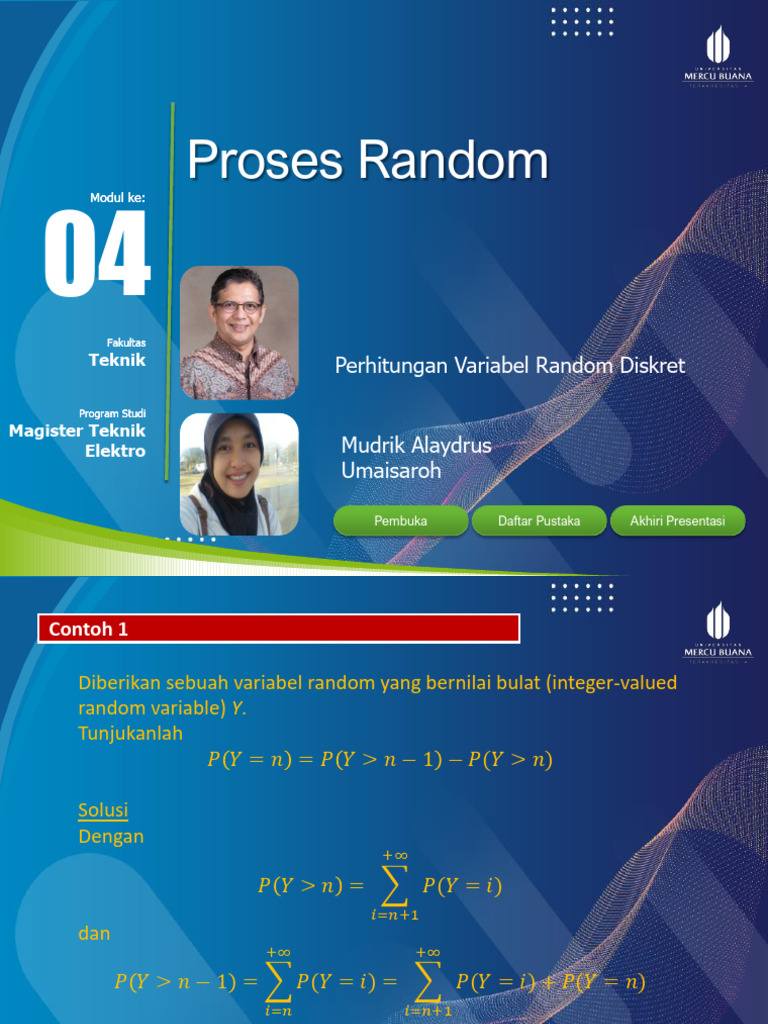 Proses Random 04 | PDF | Metode & Bahan Ajar