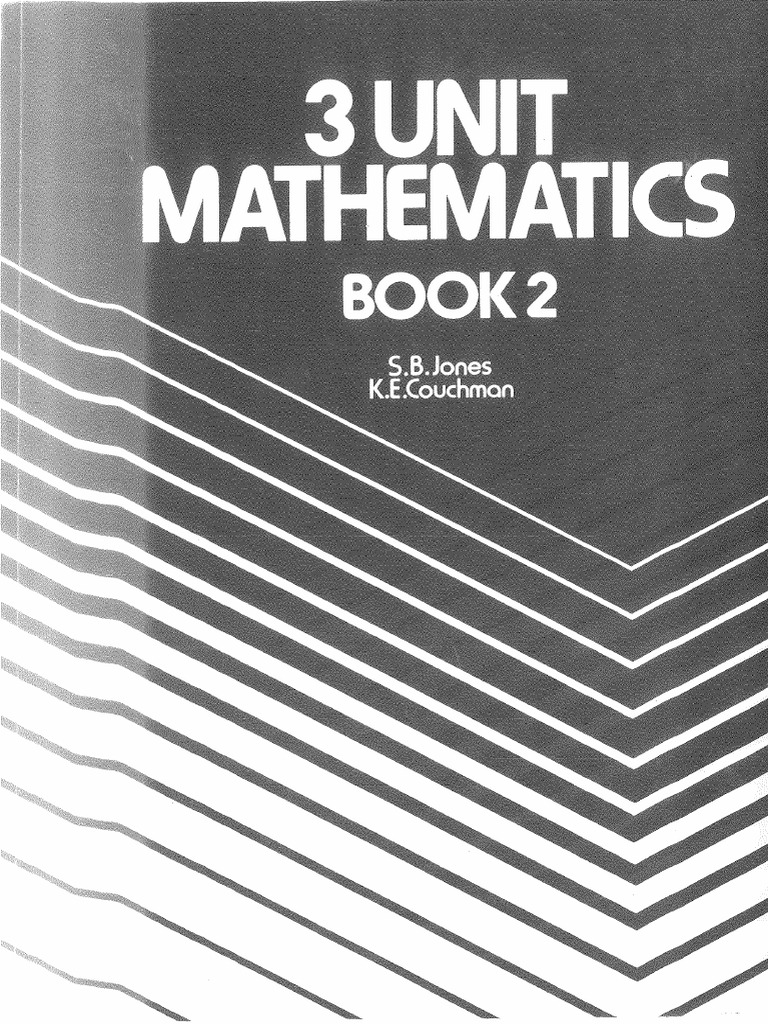 Jones and Couchman 3unit Book 2 | PDF | Circle | Trigonometry