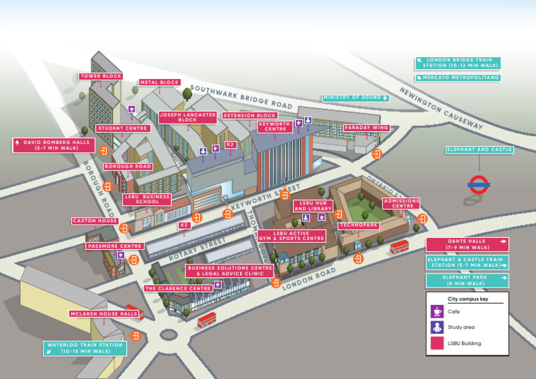 Lsbu Campus Map | PDF