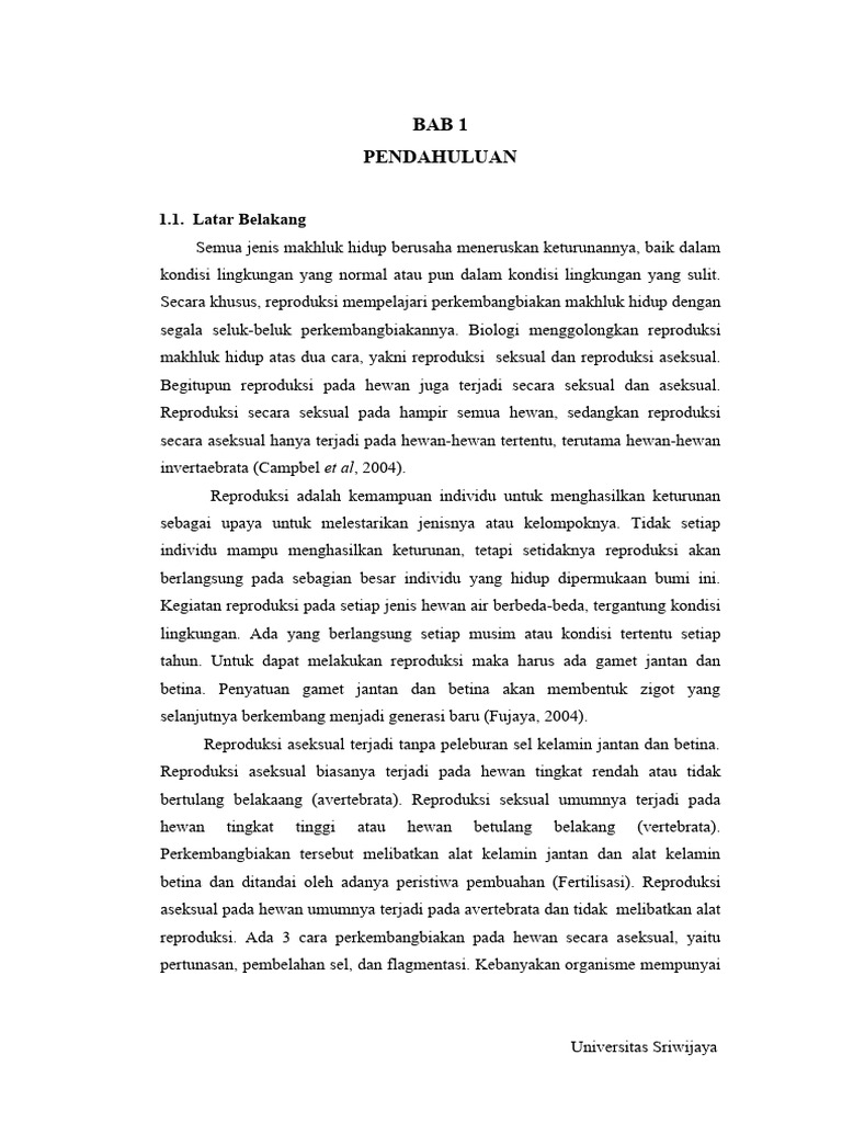 Reproduksi Aseksual: Pertunasan Hewan | PDF | Ilmu Sosial | Kesehatan ...