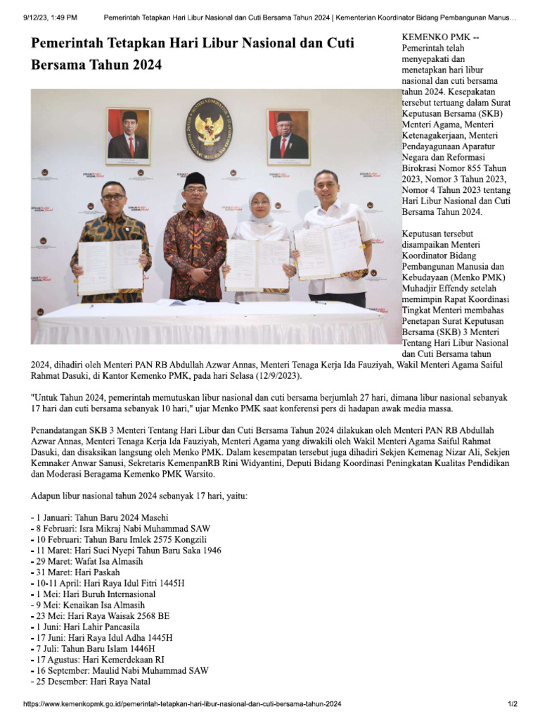 SKB 3 Mentri 2024 | PDF