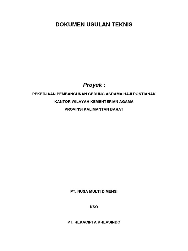 Ustek Asrama Haji Pontianak - NMD | PDF | Seni