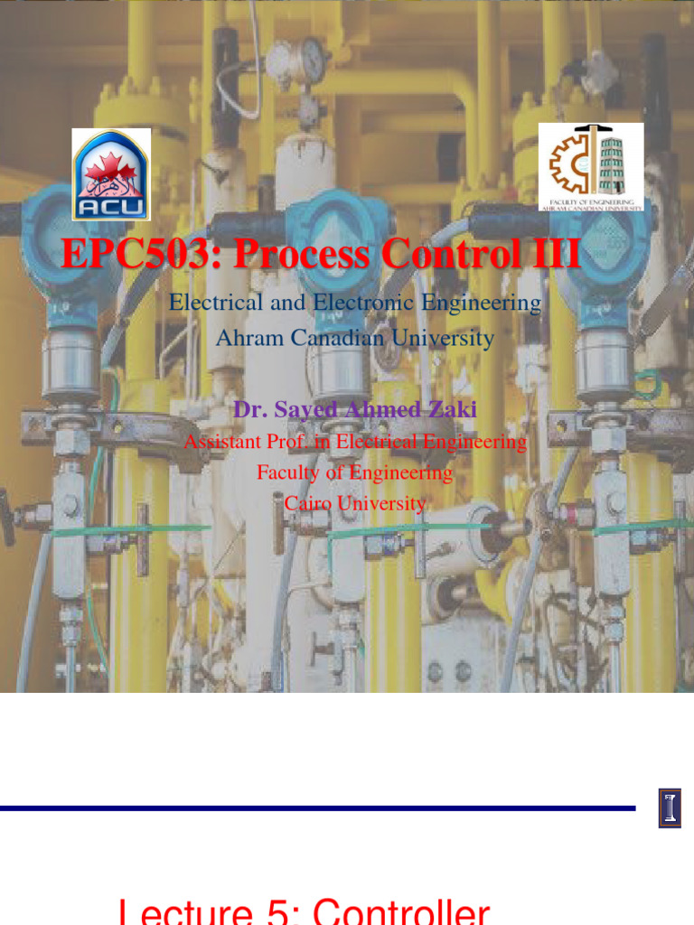 Control 3-Lec 5 - Controller Principles - (Discontinous Type) | PDF | Mechanical Engineering ...