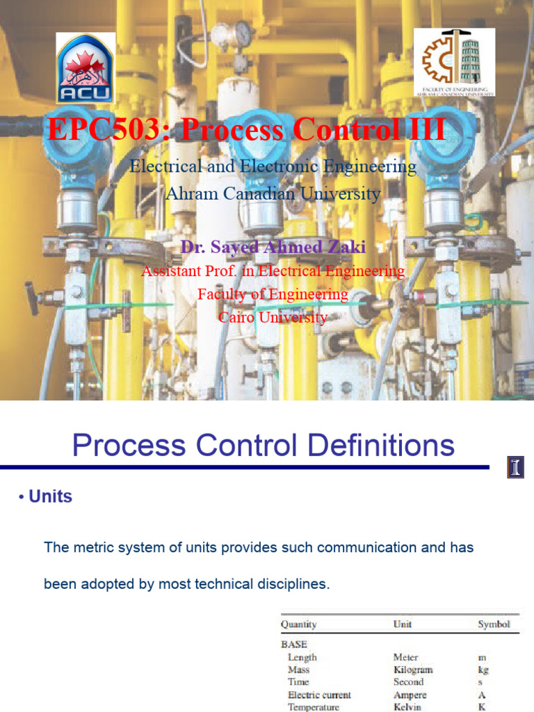 Control 3-Lec 3 - PC Definitions With Sheet 2 Solution | PDF | Accuracy And Precision | Linearity
