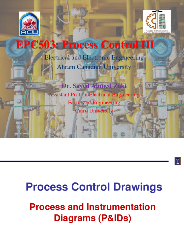 Control 3-Lec4- P&ID Diagrams | PDF | Instrumentation | Mechanical ...