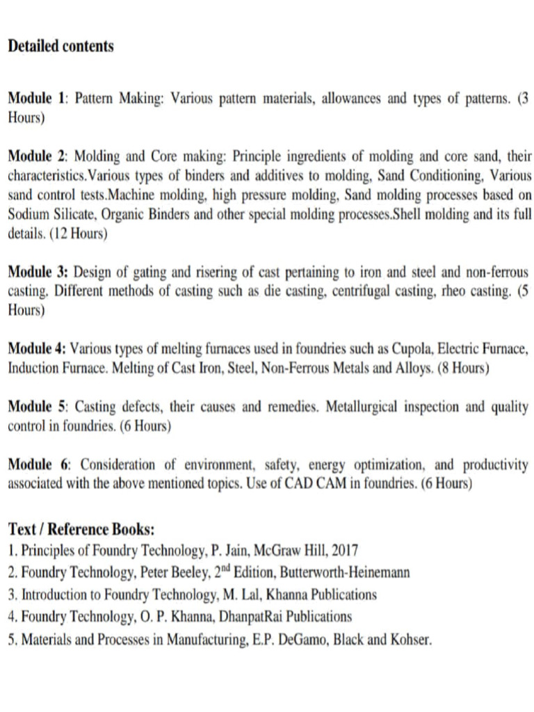 7th Sem Syllabus | PDF