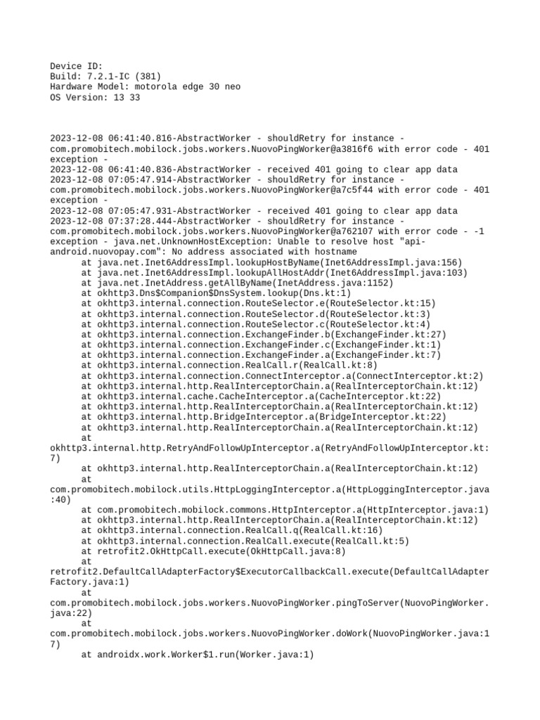 Nuovo Log1 | PDF | Domain Name System | Java (Programming Language)