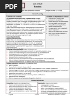 Common Fractions Grade 5 Term 3 Mathematics | PDF