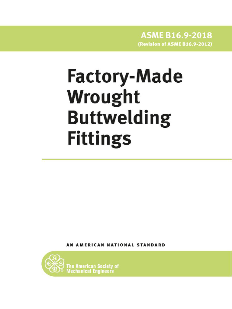 Asme B16.9 | PDF