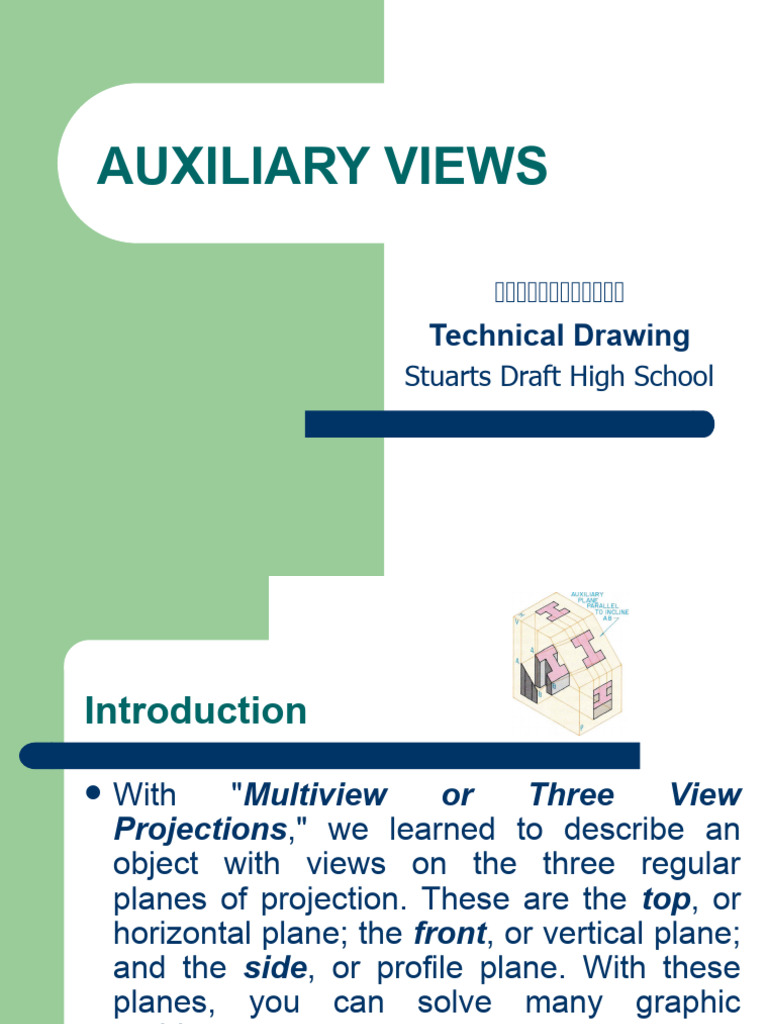 Intro To Aux Views | PDF | Teaching Methods & Materials