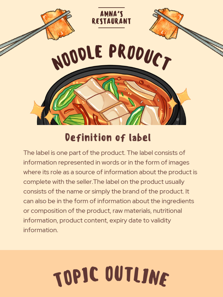 Orange Colorful Vibrant Illustration Animated Food Restaurant ...