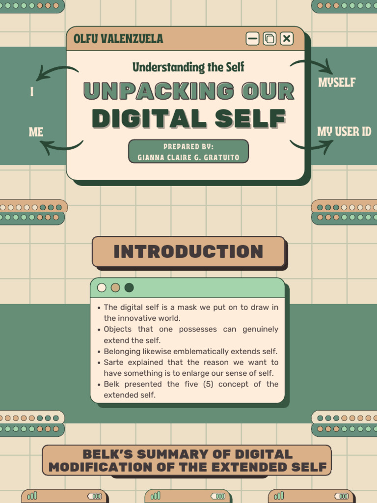 Digital Self | Download Free PDF | Self | Human Communication
