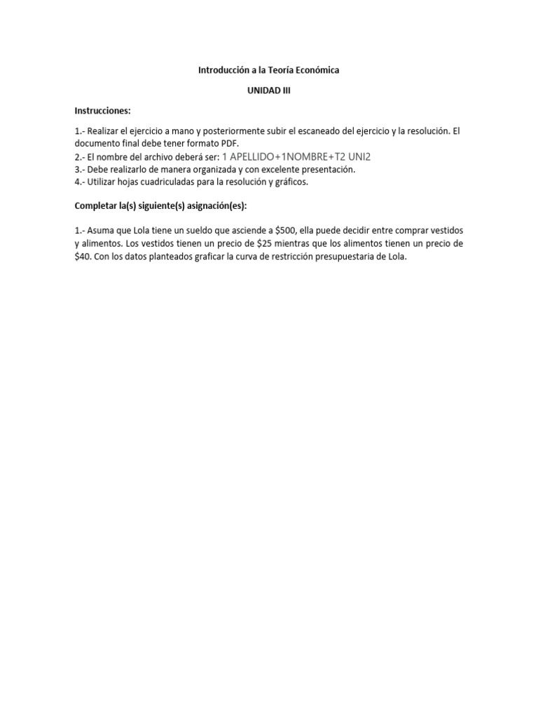 Unidad III Tarea 1 (1) | PDF