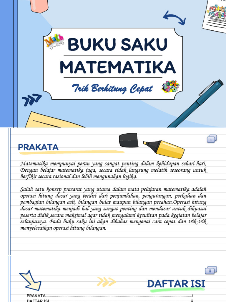 Buku Saku Matematika Acc | PDF