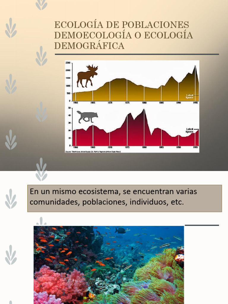 Ecologia de Poblaciones - 1 | PDF | Población | Ecología