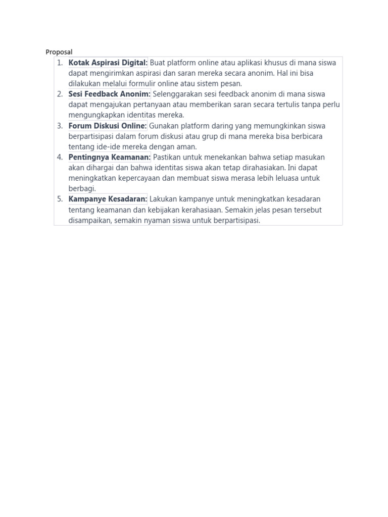 Proposal | PDF | Komputer