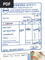 Laundry Bill Format 01 | PDF