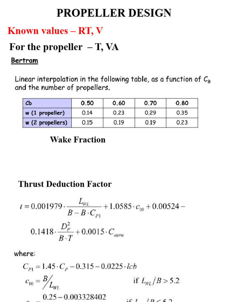 Propeller Design | PDF