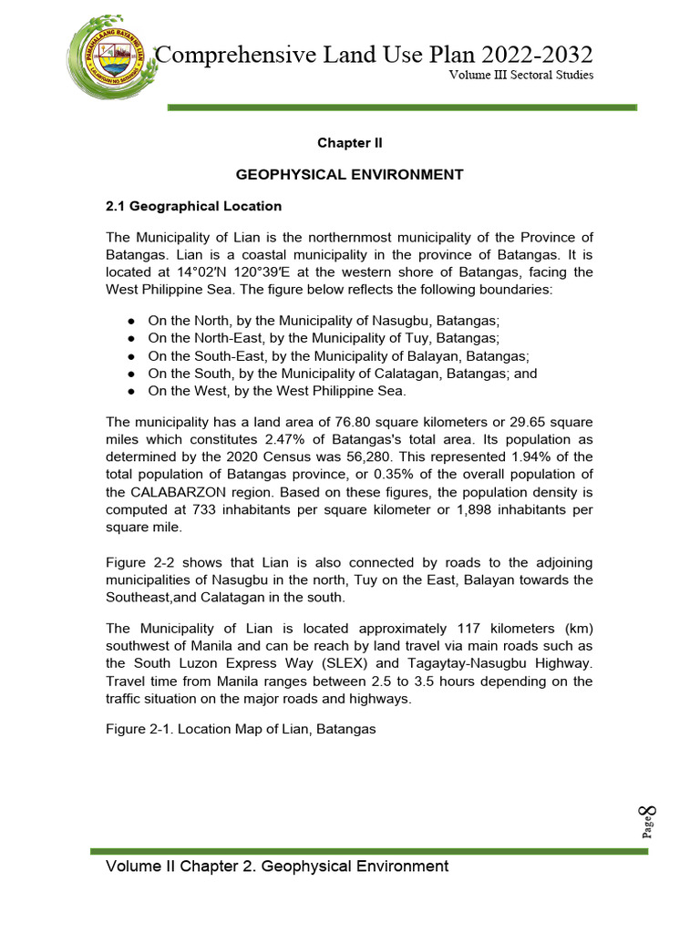 BEp Lian C2 - Envi | PDF | Loam | Soil