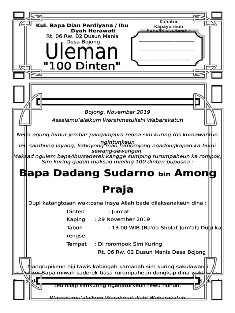 PDF Uleman Tahlil Sunda Compress | PDF | Science & Mathematics