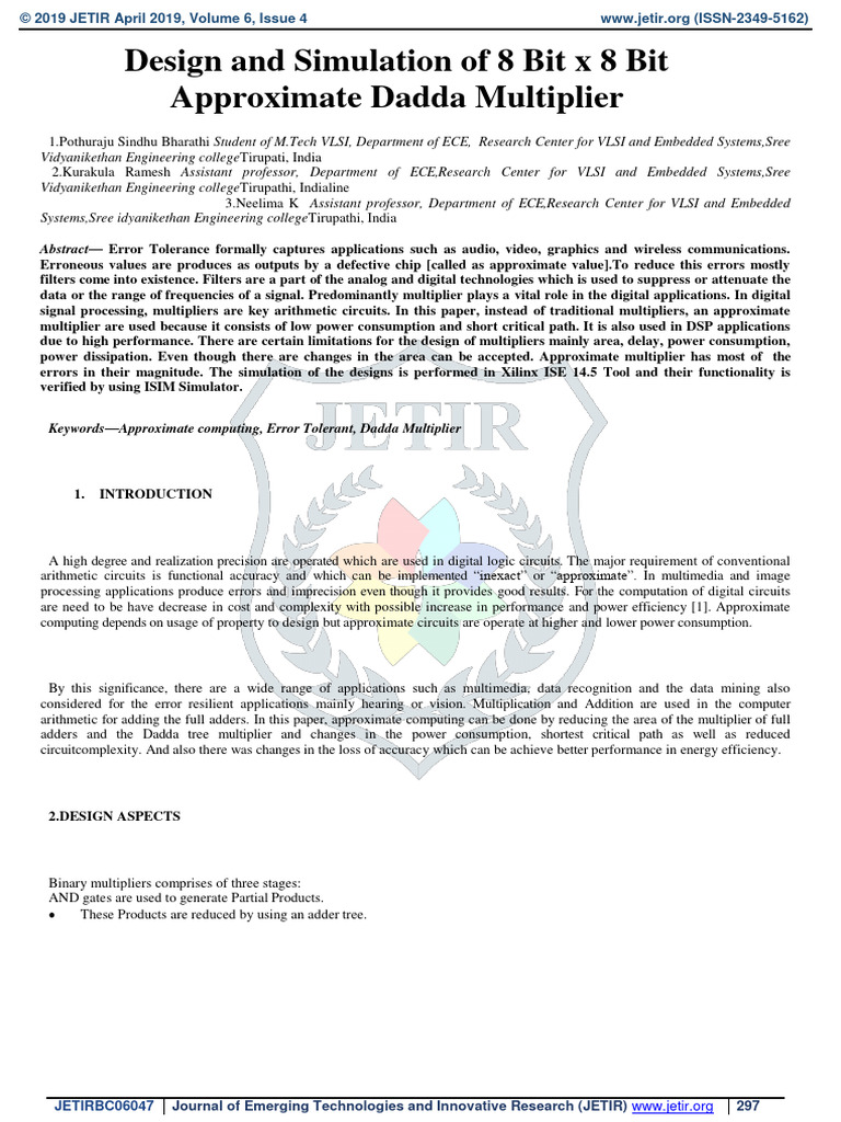 JETIRBC06047 | PDF | Computer Engineering | Computing