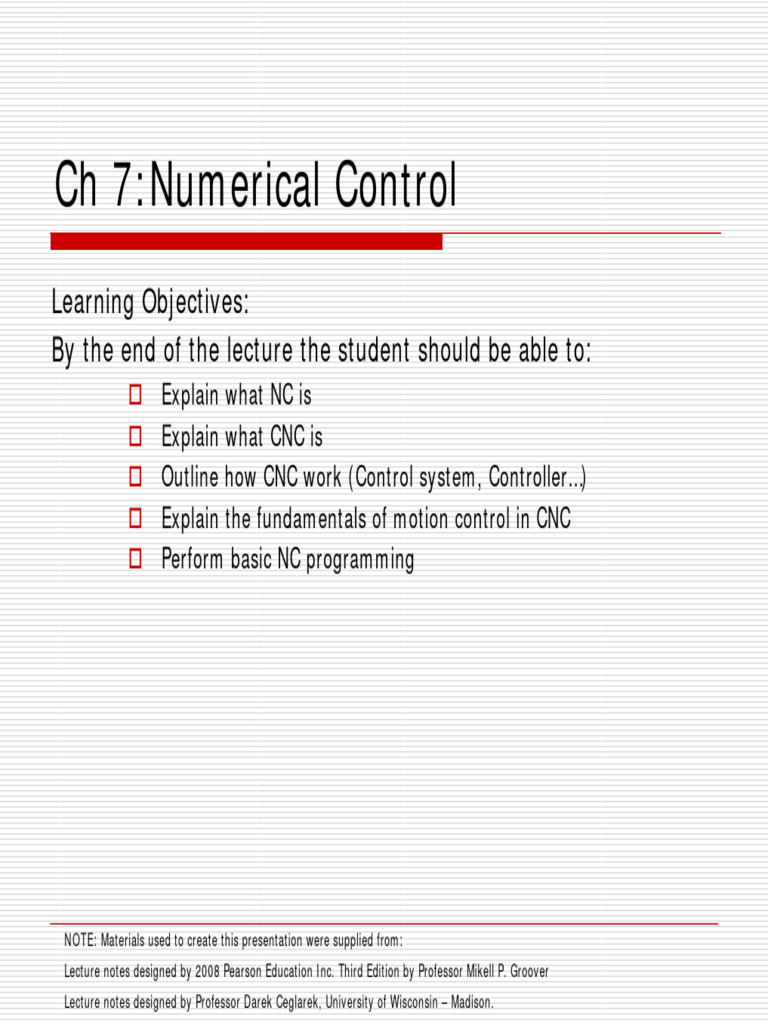 CNC Programming Essentials | PDF | Numerical Control | Machining