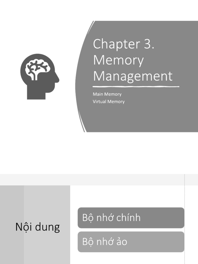 Chapter3 - Memory Management | PDF