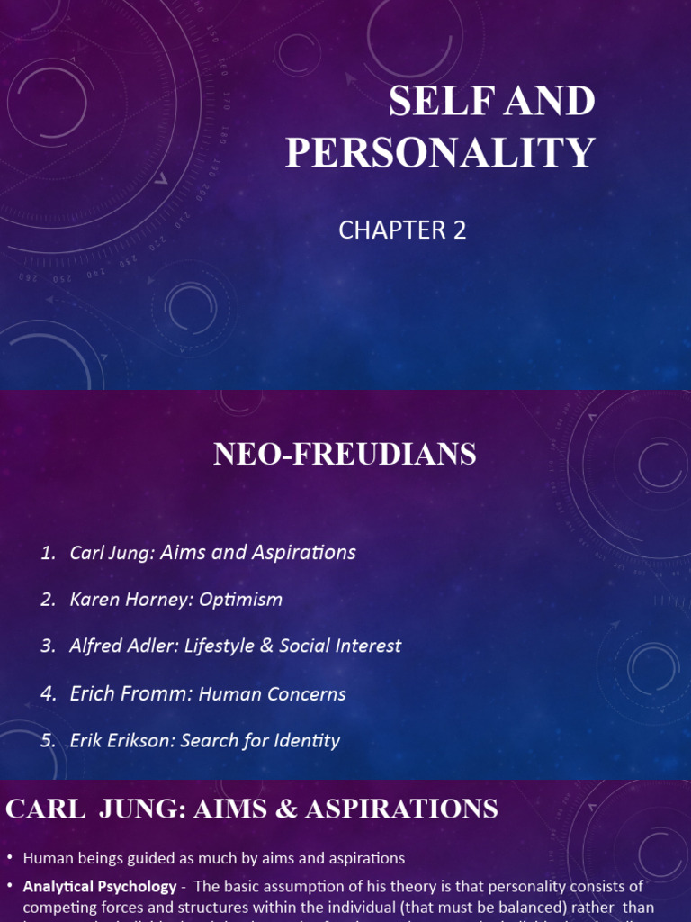 CHAP 2 - SELF AND PERSONALITY (From Neofreudian) | PDF | Self ...
