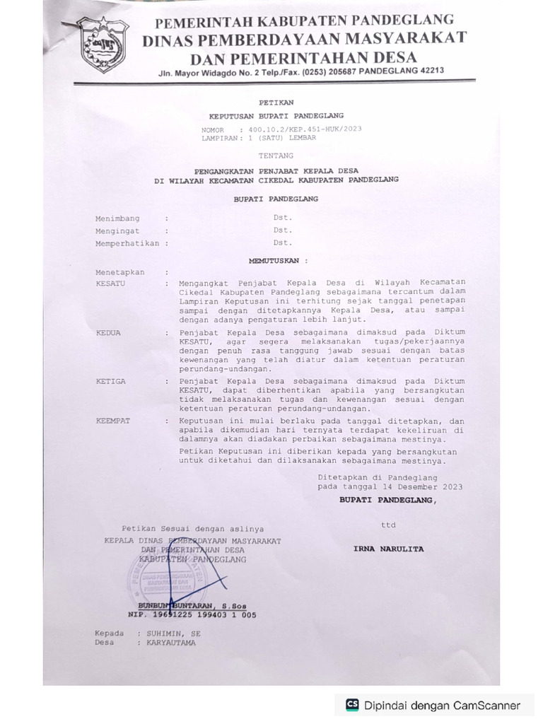 SK PJ Ds Karut. | PDF