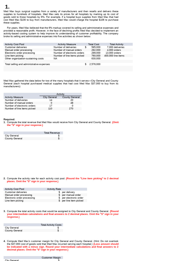 Chap 7 HW Review | PDF | Cost | Depreciation