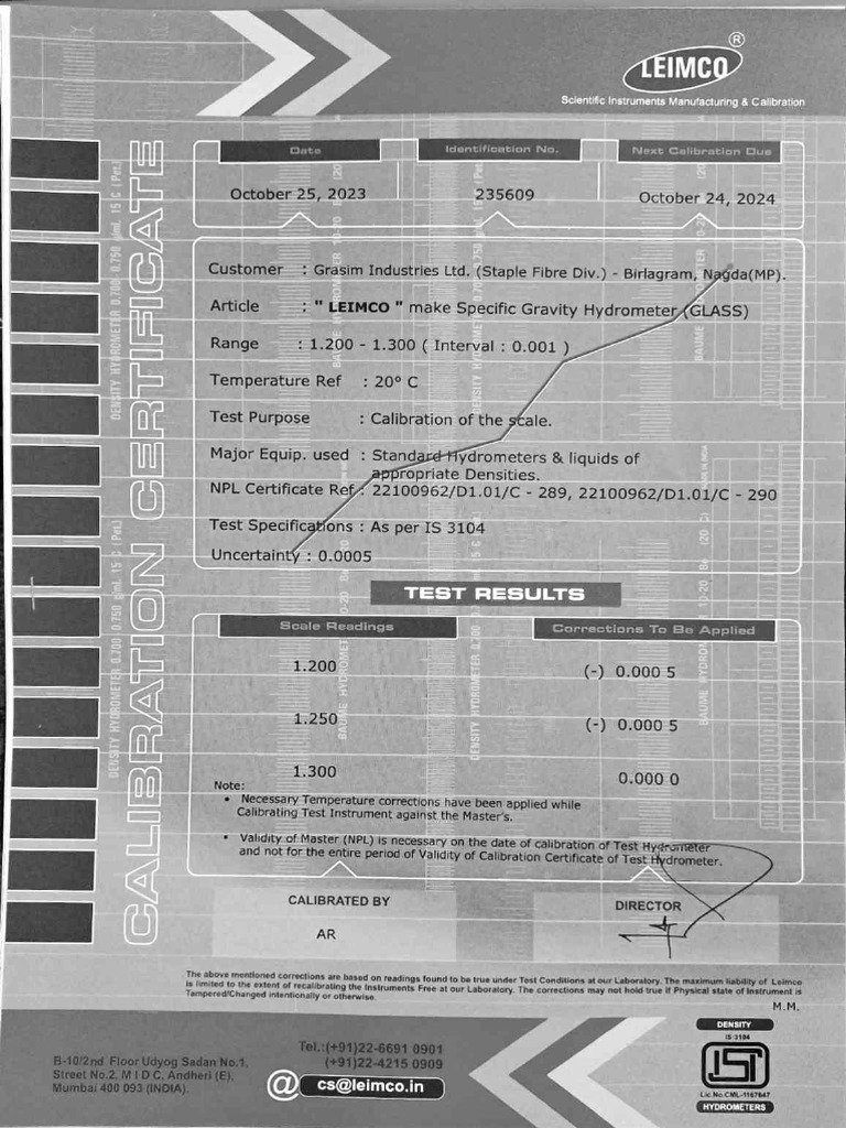 Class A Certificate | PDF