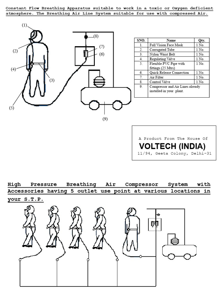 VOLTECH Air Line System. | Download Free PDF | Pipe (Fluid Conveyance) | Valve