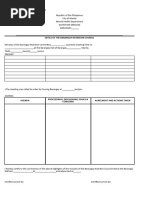 SAMPLE BNAP 2023 2025 - Template 1 | PDF | Human Nutrition | Malnutrition