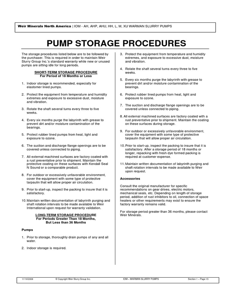 Pages From WARMAN PUMP-maintenance-manual | PDF | Pump | Manufactured Goods