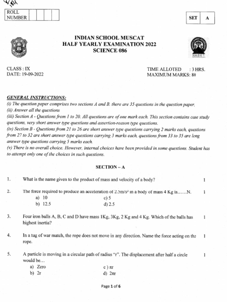 Ix Science Hyl 2022 | PDF
