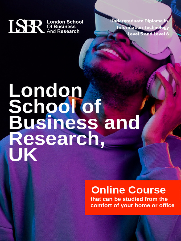 Combined Level 5 and Level 6 Diploma in Information Technology - Delivered Online by LSBR, UK ...