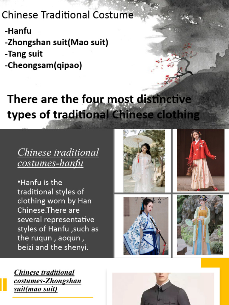 Types of Traditional Chinese Costumes | PDF