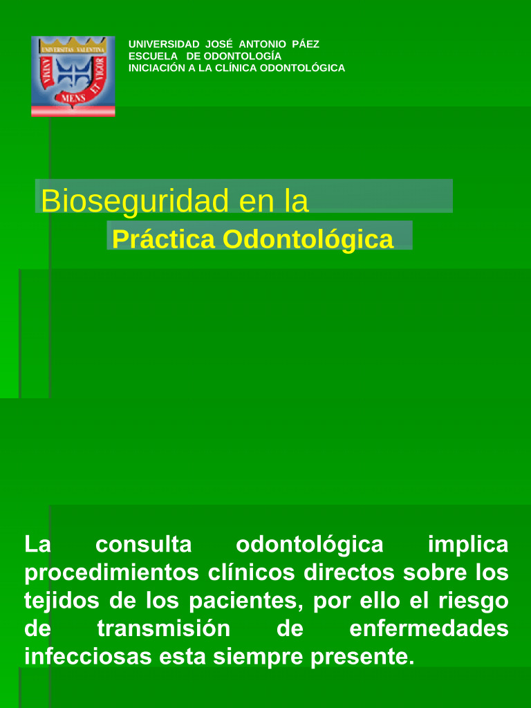 Bioseguridad en Odontologia | PDF Bioseguridad en Odontologia | PDF