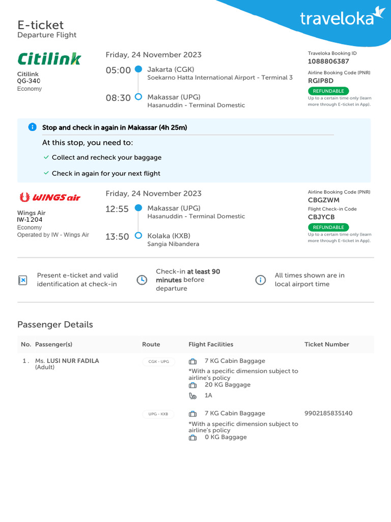 CGK Rgip8d, Cbjycb KXB Flight Originating | PDF | Aviation | Transport