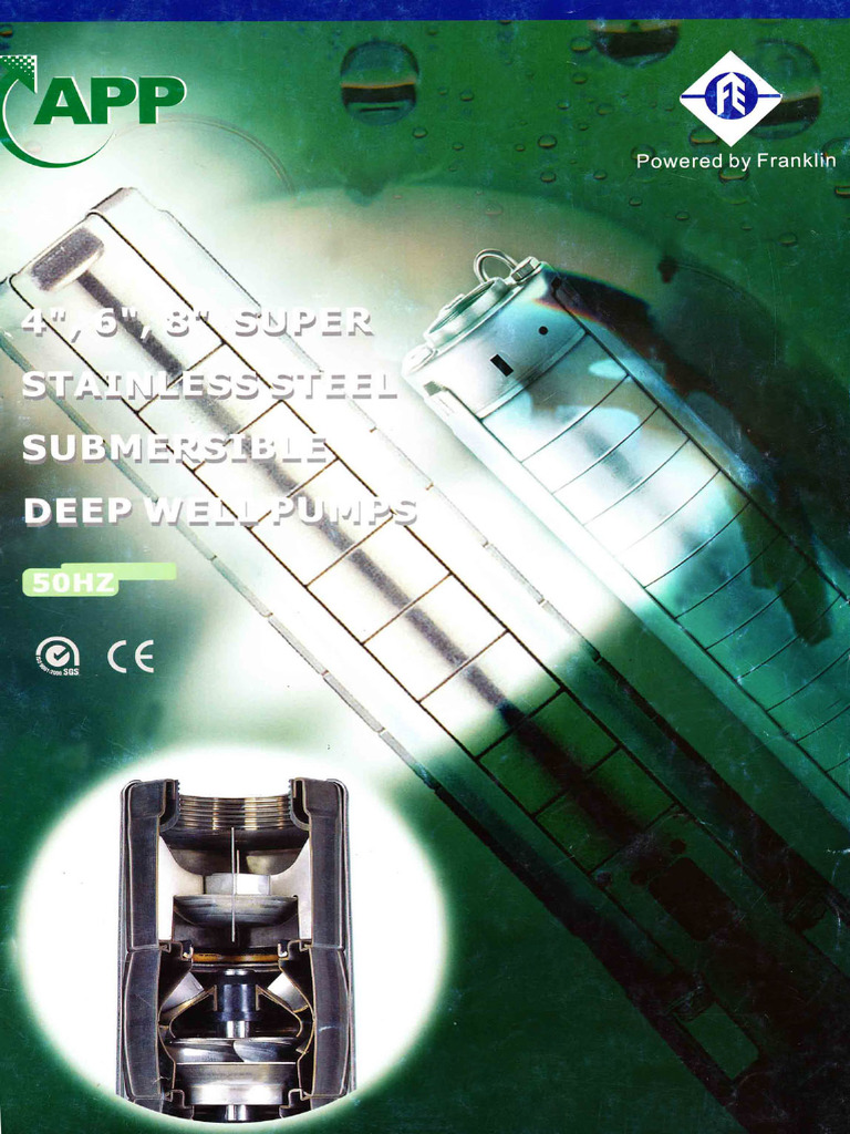 APP - Submersible Deepwell Pump - SP | PDF