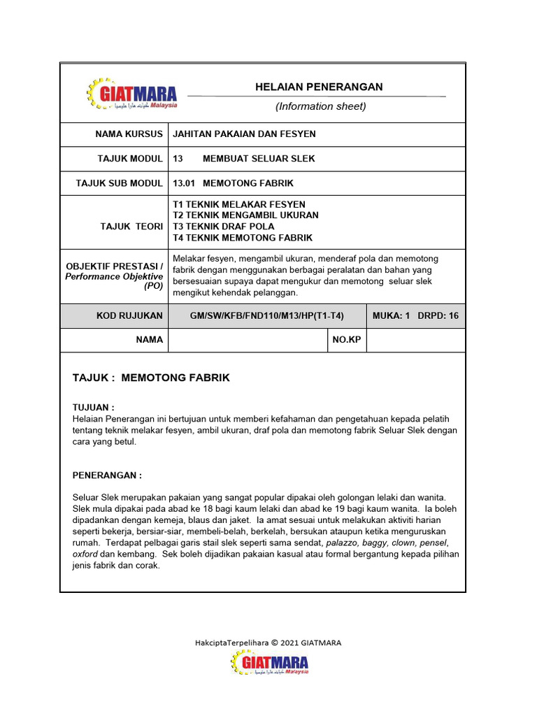 M13 - HP1 Slek | PDF