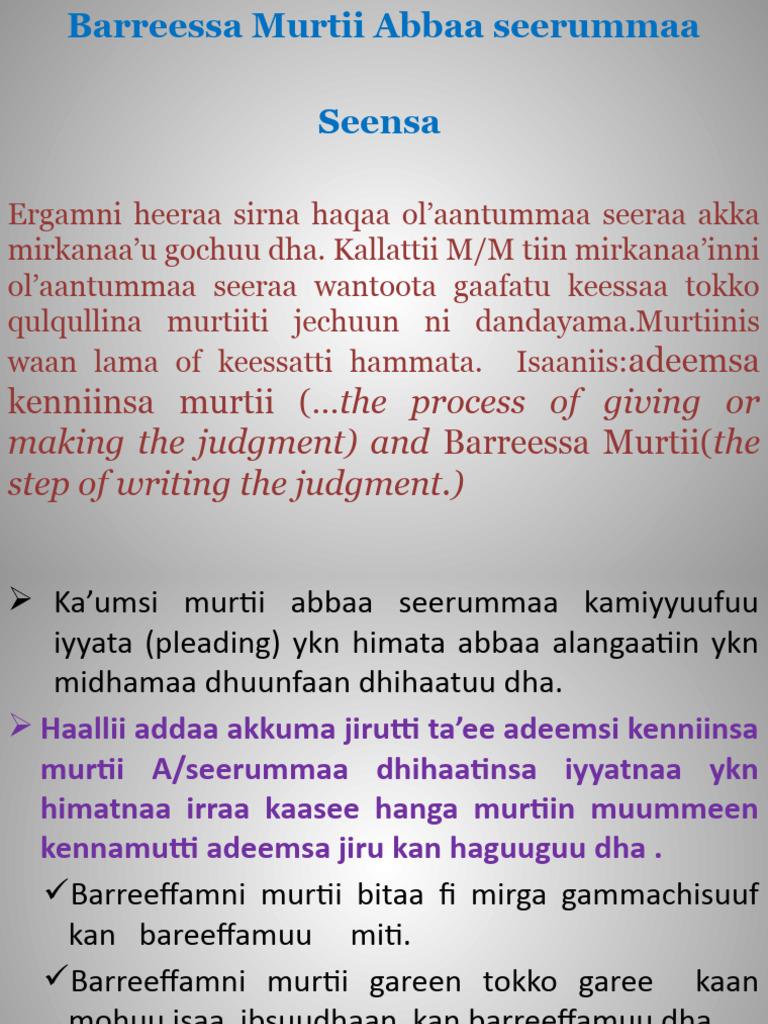 Baressa Murtii | PDF