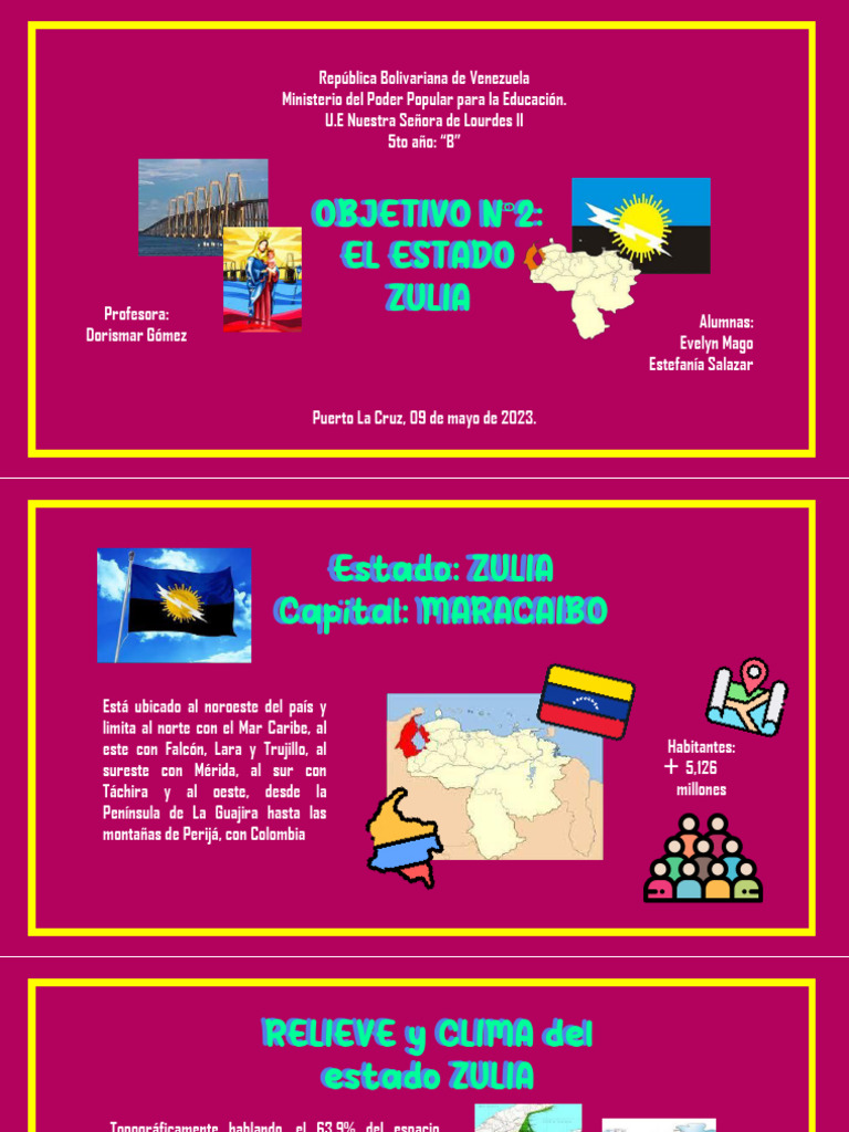 ZULIA | PDF | Venezuela | Ciencias de la Tierra
