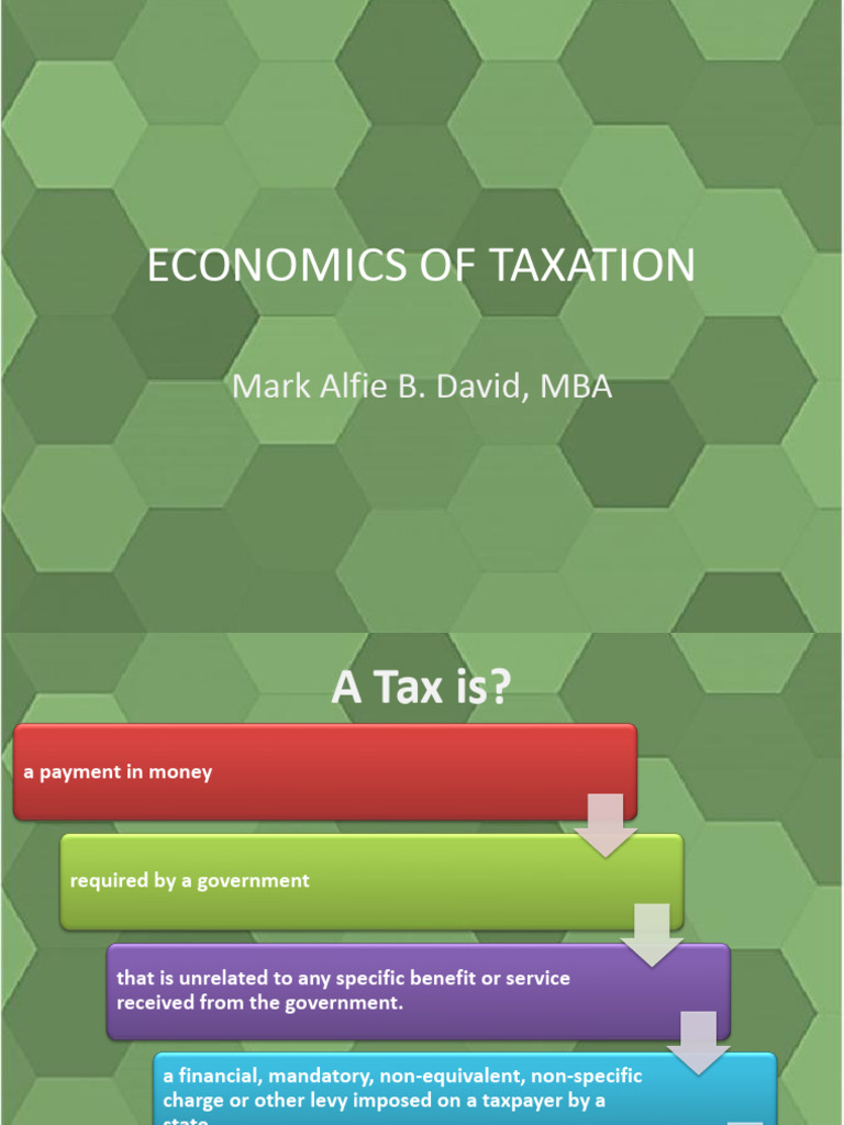 Economics of Taxation | PDF | Taxes | Payroll Tax