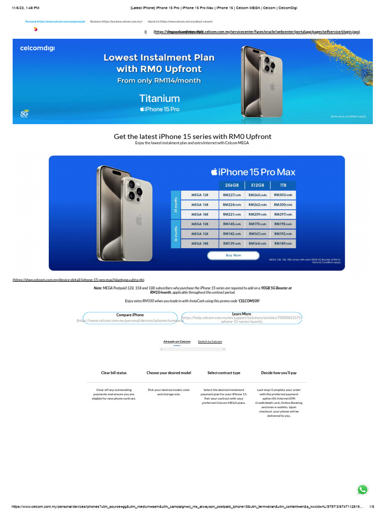 Iphone Celcom | PDF | I Phone | Tablet Computer
