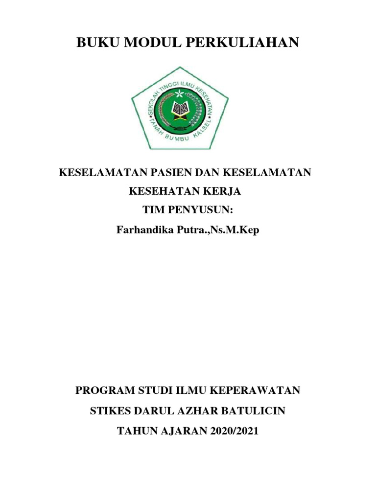 Buku Modul k3 | PDF