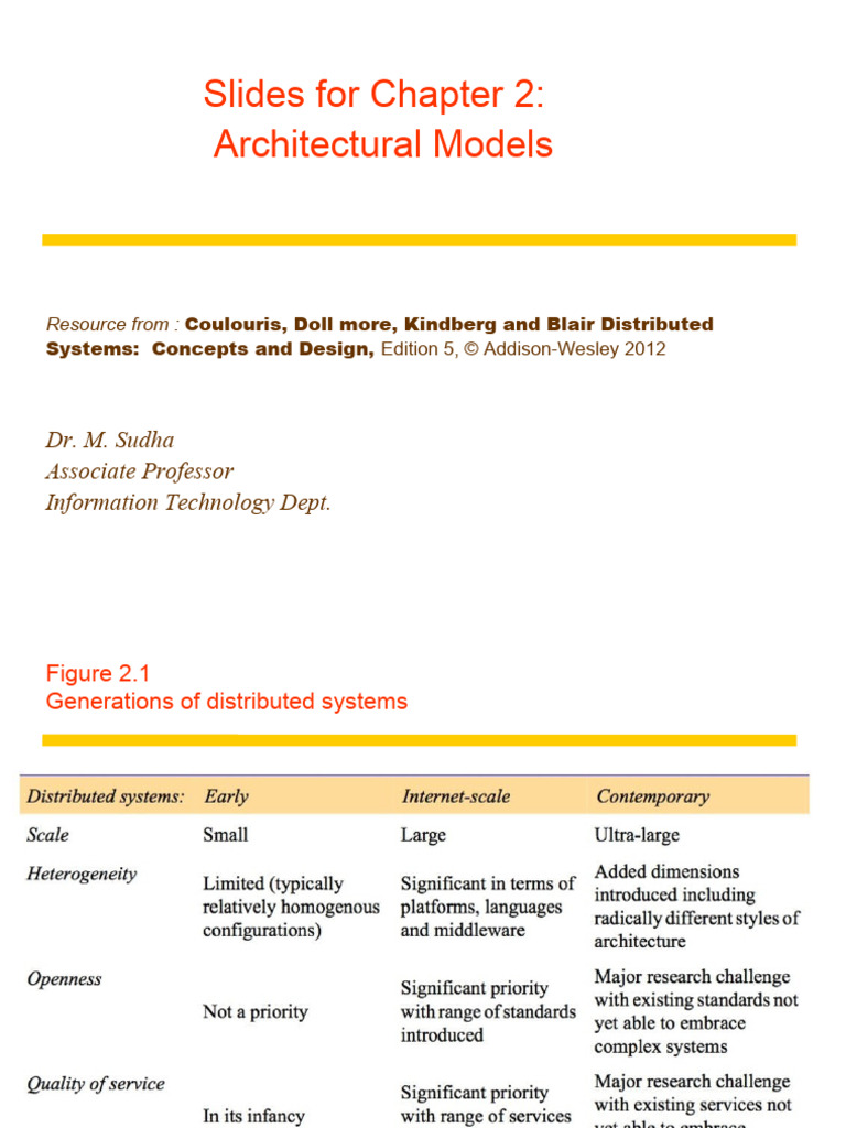 Chapter 2 slides | PDF | Distributed Computing | Server (Computing)