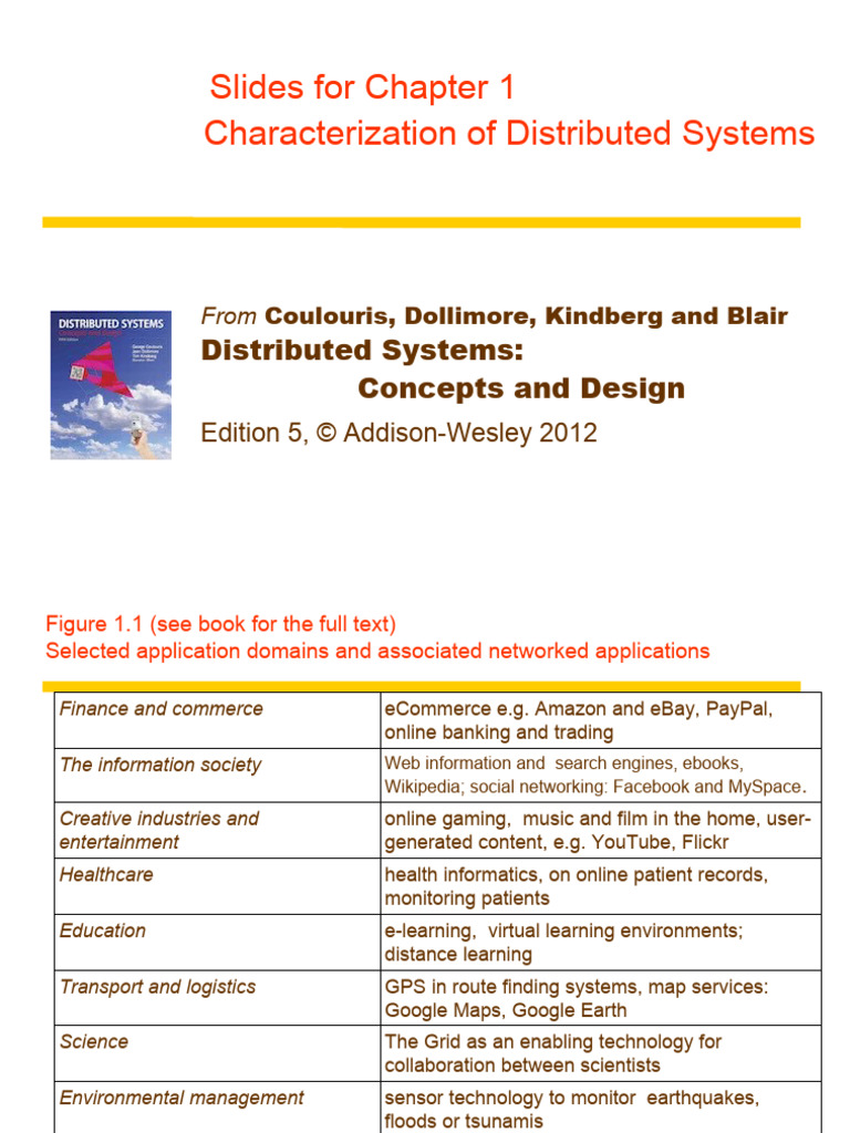 Chapter 1 slides | PDF | Distributed Computing | Computer Network